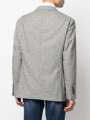 Brunello Cucinelli Hounds-tooth-print Blazer