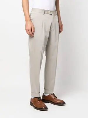 Brunello Cucinelli Straight-leg Cotton Trousers
