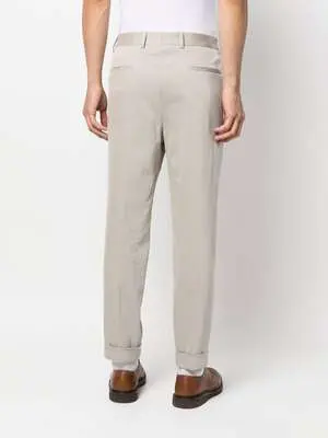 Brunello Cucinelli Straight-leg Cotton Trousers