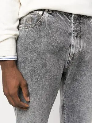Brunello Cucinelli Stonewash Straight-leg Jeans