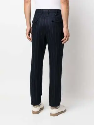 Brunello Cucinelli Pinstripe Straight-leg Trousers