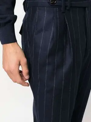 Brunello Cucinelli Pinstripe Straight-leg Trousers