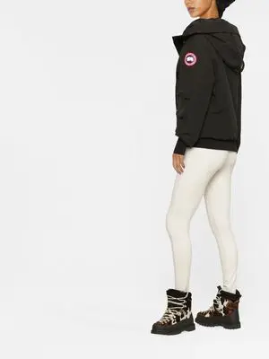 Canada Goose Logo-patch Hooded Down Jacket