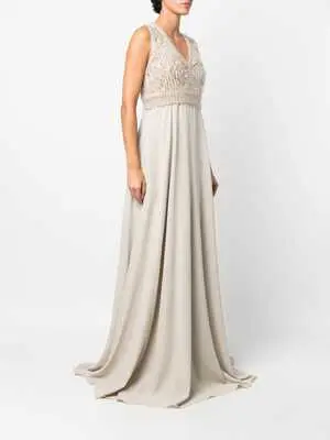 Brunello Cucinelli Sequin-embellished Sleeveless Gown