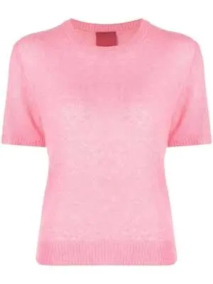 Cashmere In Love Sidley Fine-knit Top - Pink