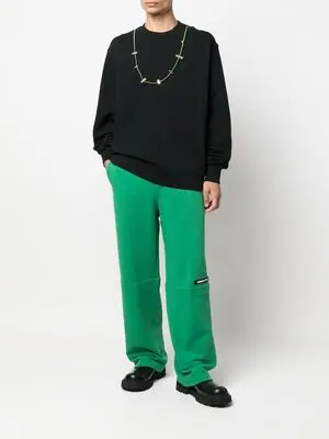 AMBUSH Stoppers Crew Neck Sweatshirt - Black