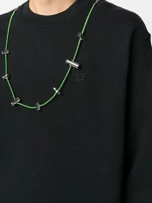 AMBUSH Stoppers Crew Neck Sweatshirt - Black