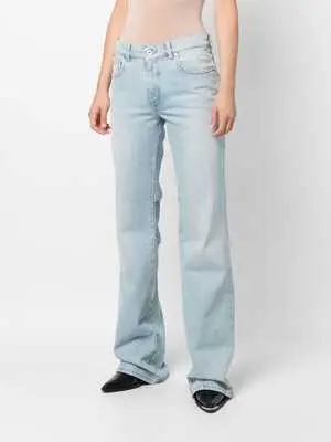 Off-White Baggy Flare Jeans
