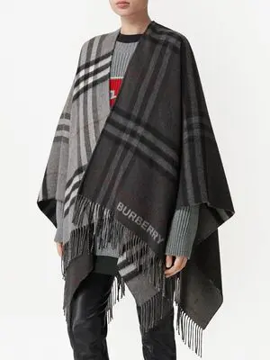 Burberry Check Cape