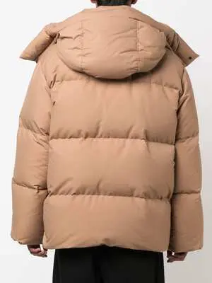 Off-White Race Padded Jacket - Brown