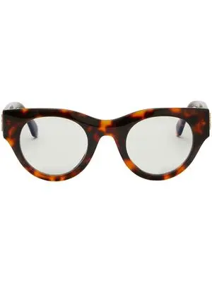Off-white Tortoiseshell Eyewear For Women