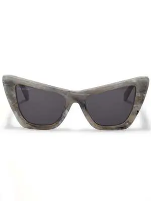 Off-White Cat-eye Sunglasses - Grey