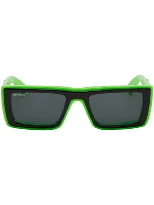 Off-White Rectangle-frame Sunglasses - Grey