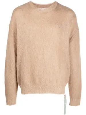 Off-White Arrow Skate Jumper - Brown