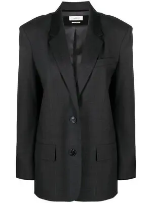 MARANT ETOILE Onilind Checked Blazer