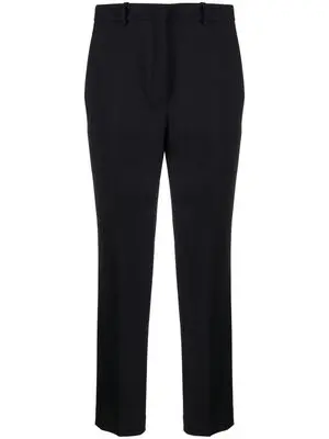 Incotex Cropped Virgin-wool Trousers