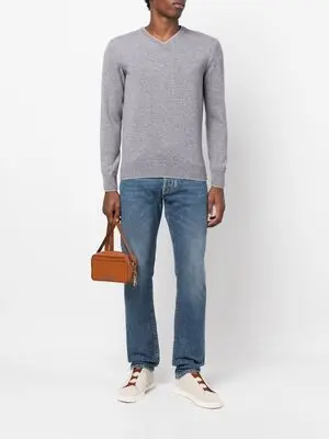 Eleventy V-neck Cashmere Jumper