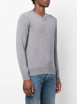 Eleventy V-neck Cashmere Jumper