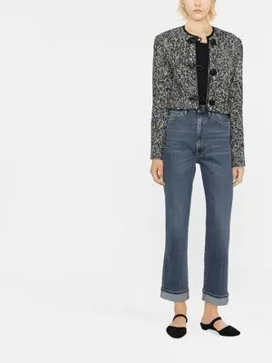 3x1 High-waist Straight-leg Jeans