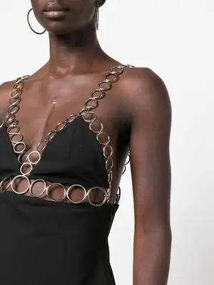 Coperni Chain-link Mini Dress