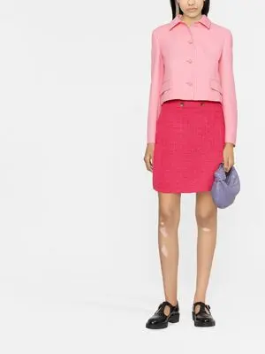 Valentino Garavani Tweed Mini Skirt
