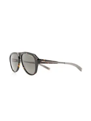 Dita Lancier Tortoise-shell Pilot-frame Sunglasses