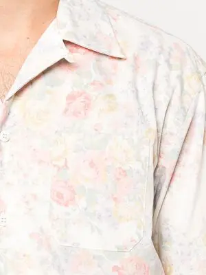 John Elliott Shortsleeved Floral-print Shirt
