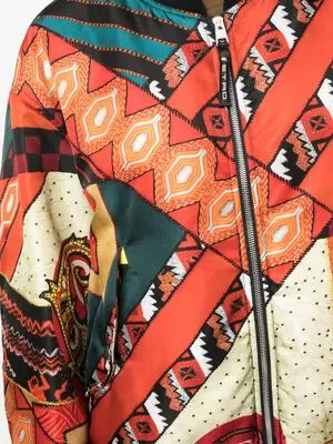 Etro Patchwork Reversible Bomber Jacket