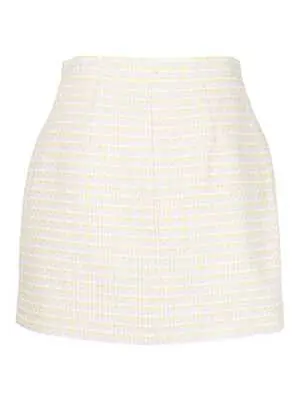 PUSHBUTTON Button-up Mini Skirt