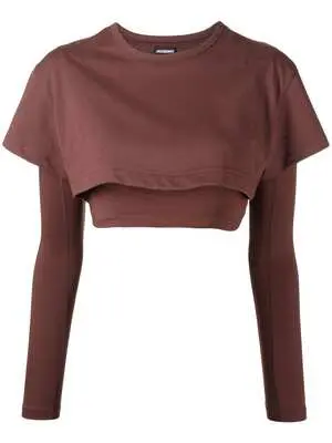 Jacquemus Le Double Layered T-shirt Top