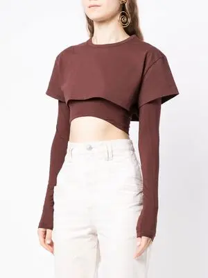 Jacquemus Le Double Layered T-shirt Top