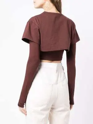 Jacquemus Le Double Layered T-shirt Top
