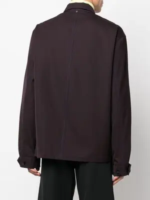 OAMC Logo-patch Zip-up Bomber Jacket