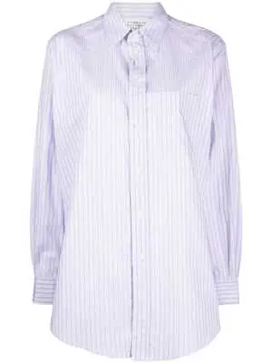 MAISON MARGIELA Pinstriped Poplin Shirt