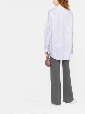 MAISON MARGIELA Pinstriped Poplin Shirt