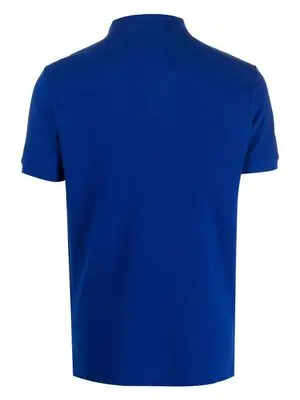 Polo Ralph Lauren Logo-embroidered Cotton Polo-shirt - Blue