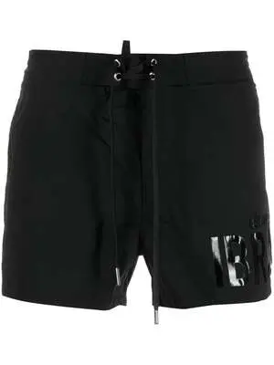 Dsquared2 Logo-print Swim Shorts - Black