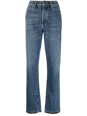 3x1 High-waist Straight-leg Jeans