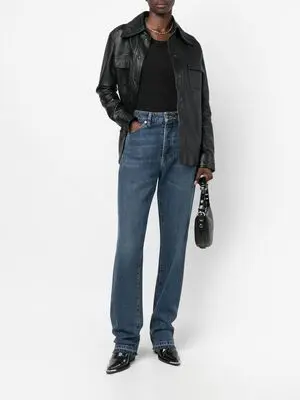 3x1 High-waist Straight-leg Jeans