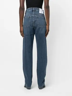 3x1 High-waist Straight-leg Jeans