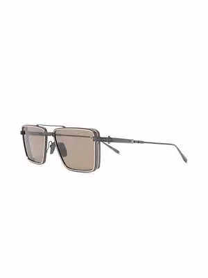 AKONI Sprint Square-frame Sunglasses