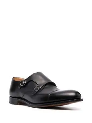 Church's Detroit Almond-toe Monk Shoes - Black