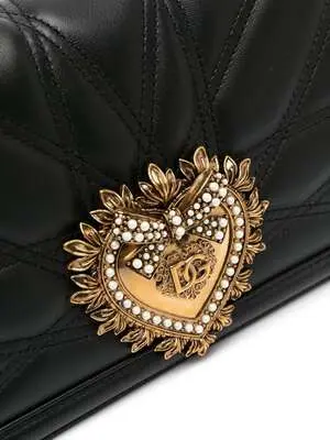 Dolce & Gabbana Medium Devotion Quilted Shoulder Bag