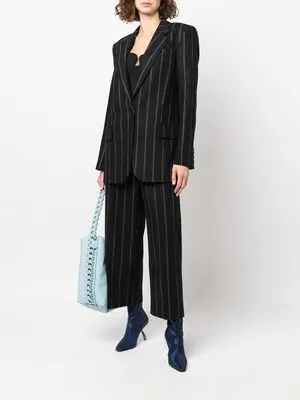 Stella McCartney Stitch Detailing Cropped Trousers