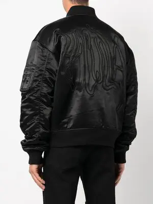 HACULLA. Decorative Pin-detail Bomber Jacket