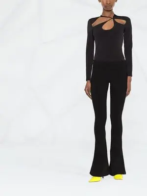 Balmain Low-waist Flared Trousers
