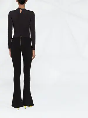 Balmain Low-waist Flared Trousers