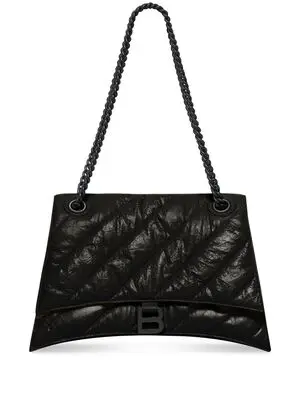 Balenciaga Large Crush Chain-strap Shoulder Bag