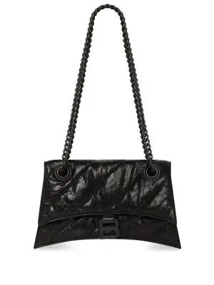 Balenciaga Small Crush Chain-strap Shoulder Bag