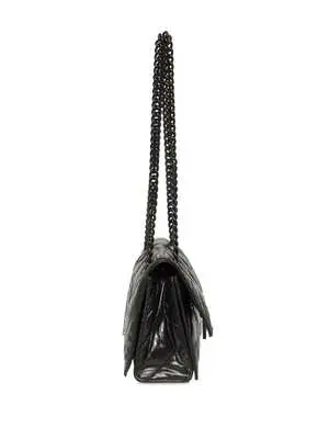 Balenciaga Small Crush Chain-strap Shoulder Bag
